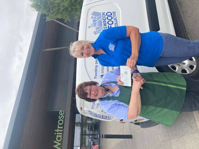 Waitrose donation | Swindon Food Collective